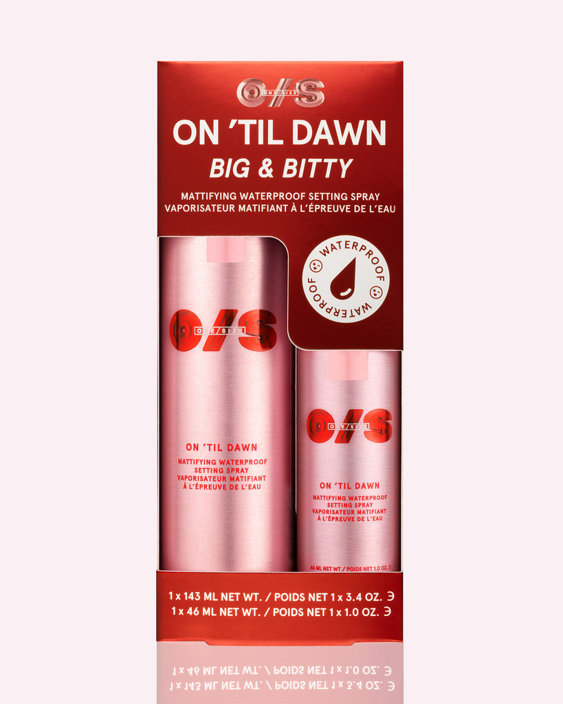 Big & Bitty On 'Til Dawn Mattifying Waterproof Setting Spray Duo | ONE ...