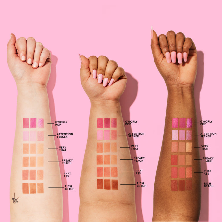 Cheek Clapper 3D Blush Trio | ONE/SIZE by Patrick Starrr