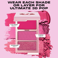 Cheek Clapper 3D Blush Trio | ONE/SIZE by Patrick Starrr