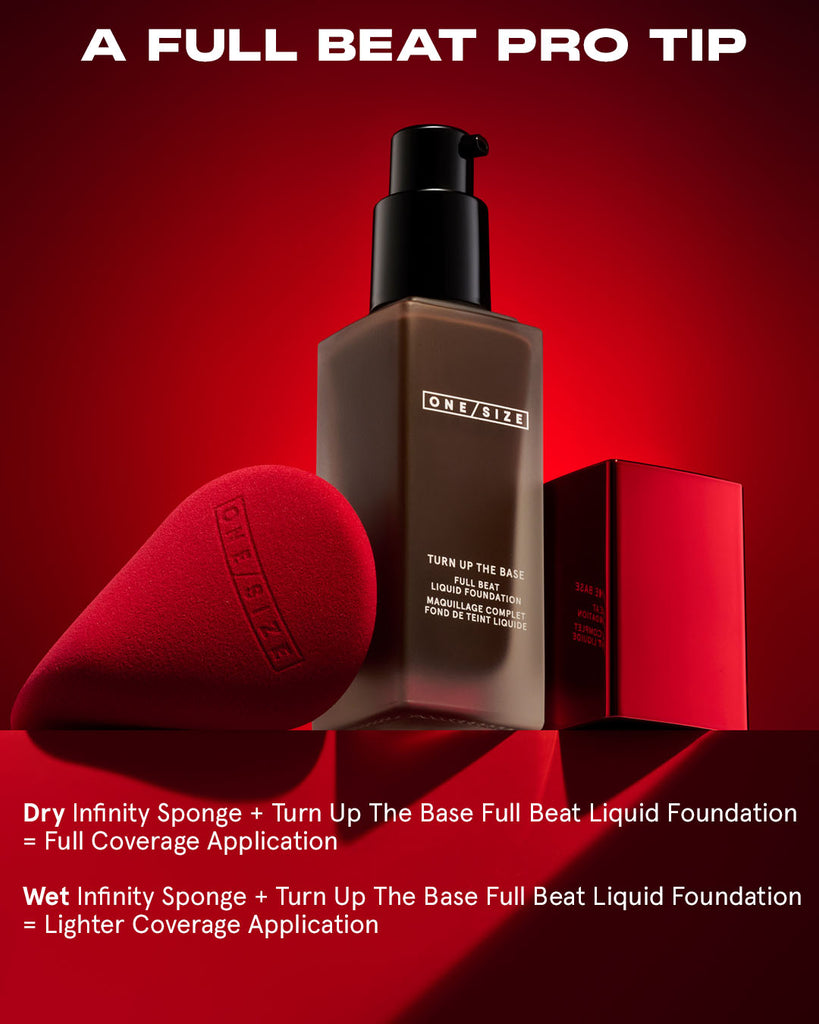 TURN UP THE BASE Infinity Sponge – ONE/SIZE